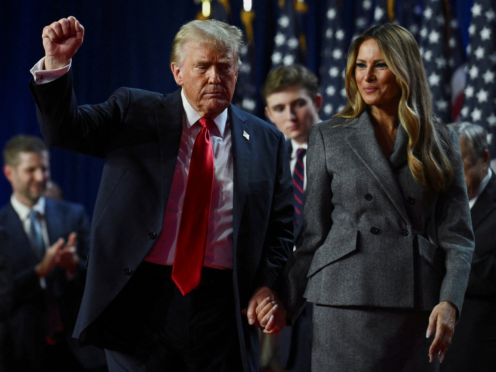 Donald Trump célèbre une victoire anticipée aux élections américaines ...