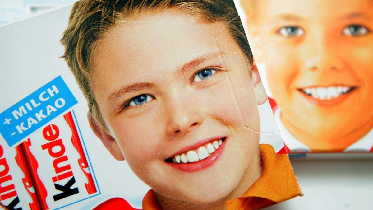 Matteo Farneti: Le visage de la célèbre Kinder Schokolade dévoilé - One ...